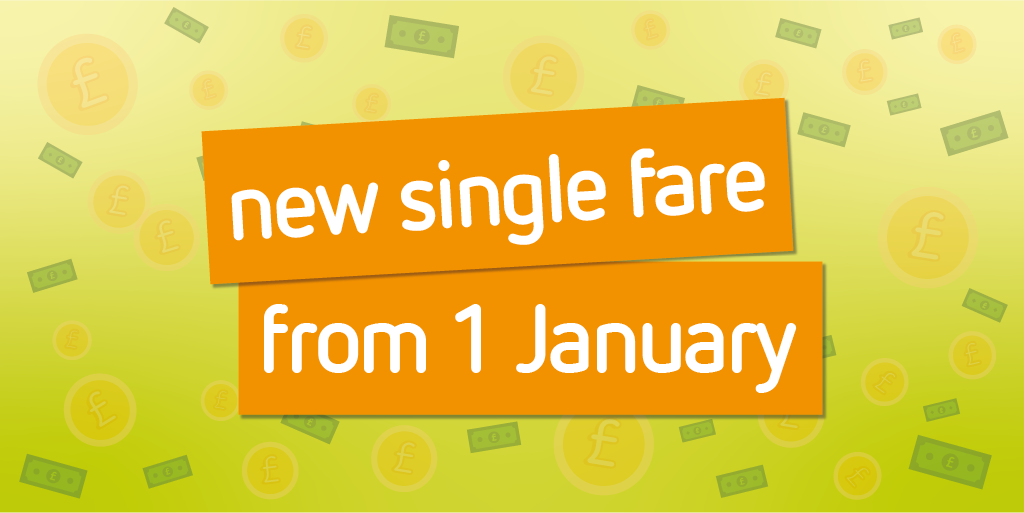 new single fares from 1 January - Newbury & District
